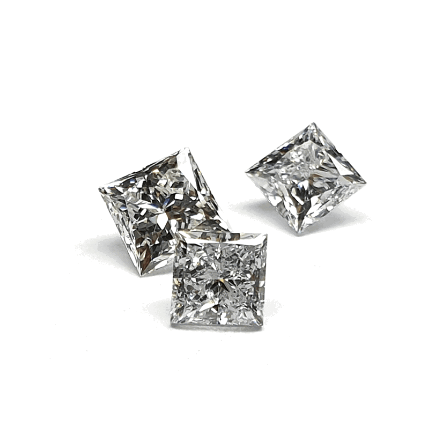 Buy Princess Cut Diamonds Melee at Wholesale Price | Diamonds Supplier