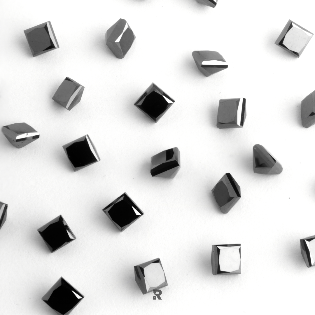 Buy Princess Cut Black Diamonds at Wholesale Price | Diamonds Supplier