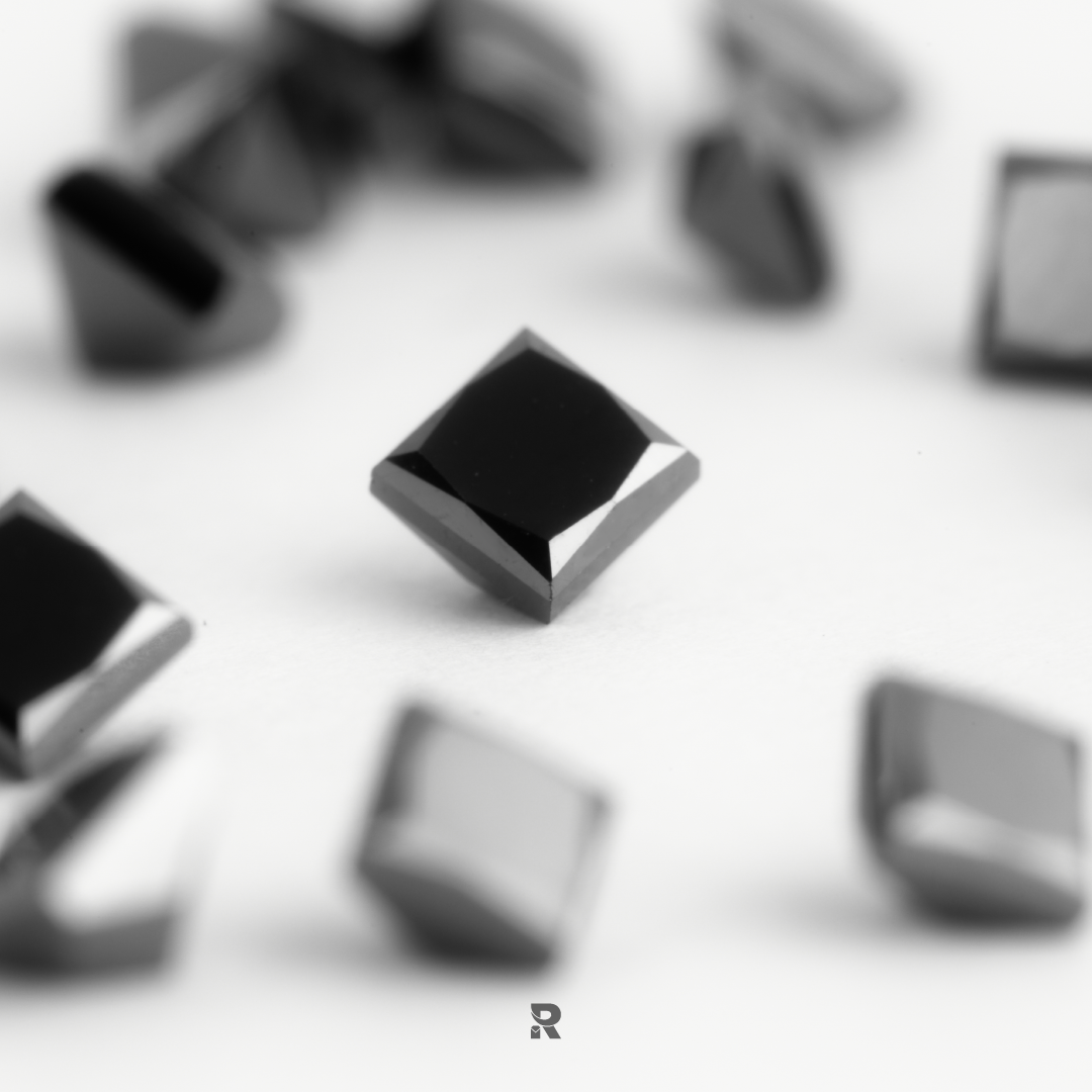 Buy Princess Cut Black Diamonds at Wholesale Price | Diamonds Supplier