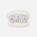 Shop Vvs Natural Princess Cut Diamond Teeth Grillz Invisible Setting ...