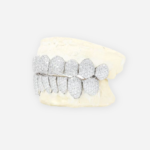 Shop Vvs Natural Princess Cut Diamond Teeth Grillz Invisible Setting ...