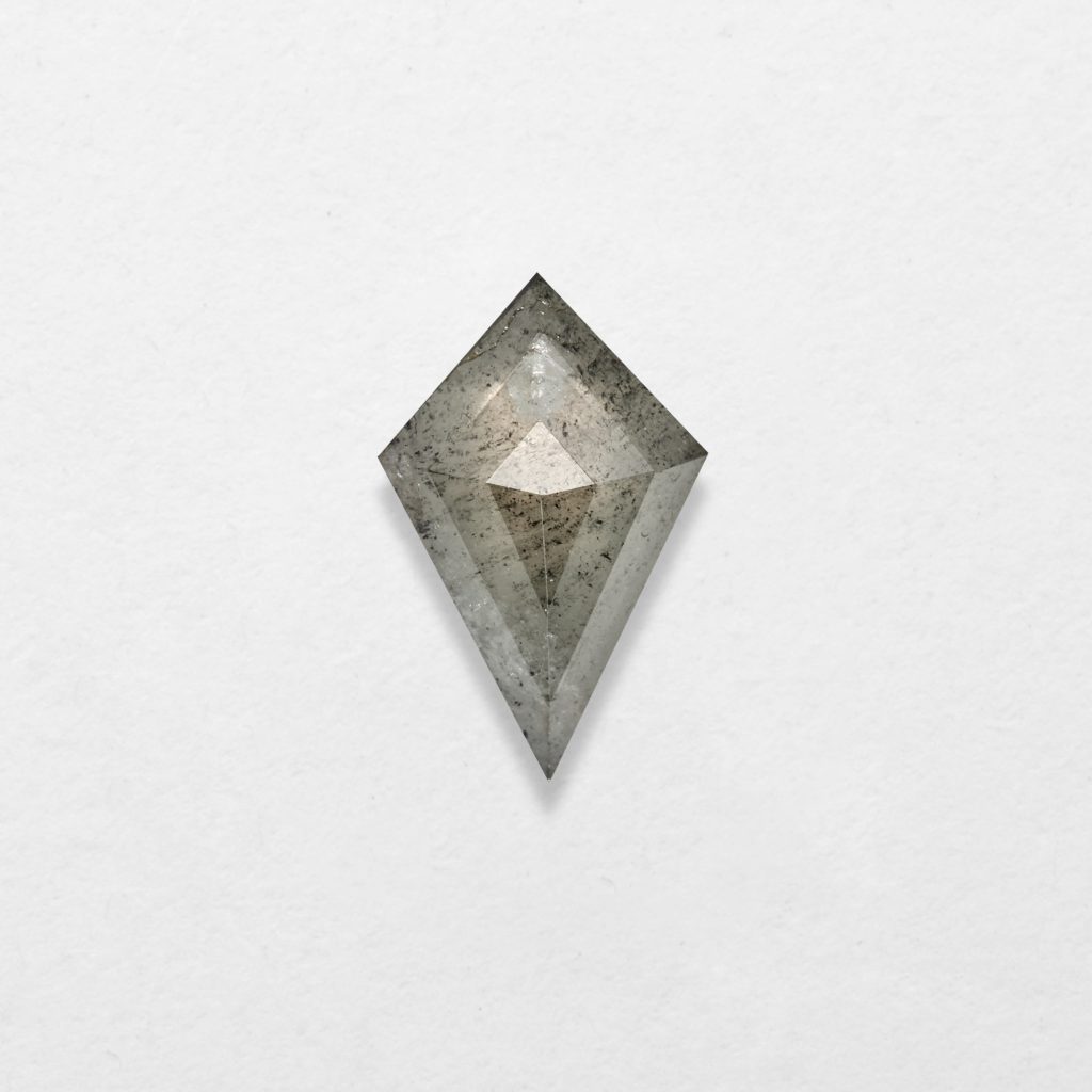 1.01 Ct Pentagon Shape Rustic Diamond