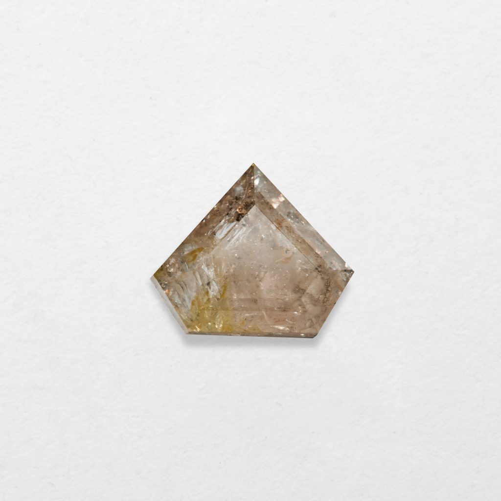 1.59 Ct Lozenge Shape Rustic Diamond