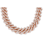 Natural Diamond 22mm Classic Cuban Link Chain