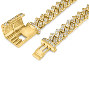 Round Diamonds Cuban Chain